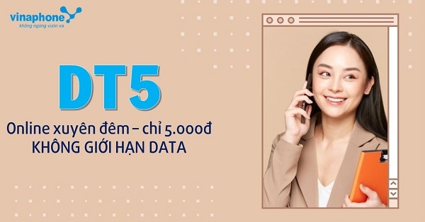 Tổng hợp các gói cước 4G VinaPhone 1 ngày 5K giá rẻ, siêu ưu đãi